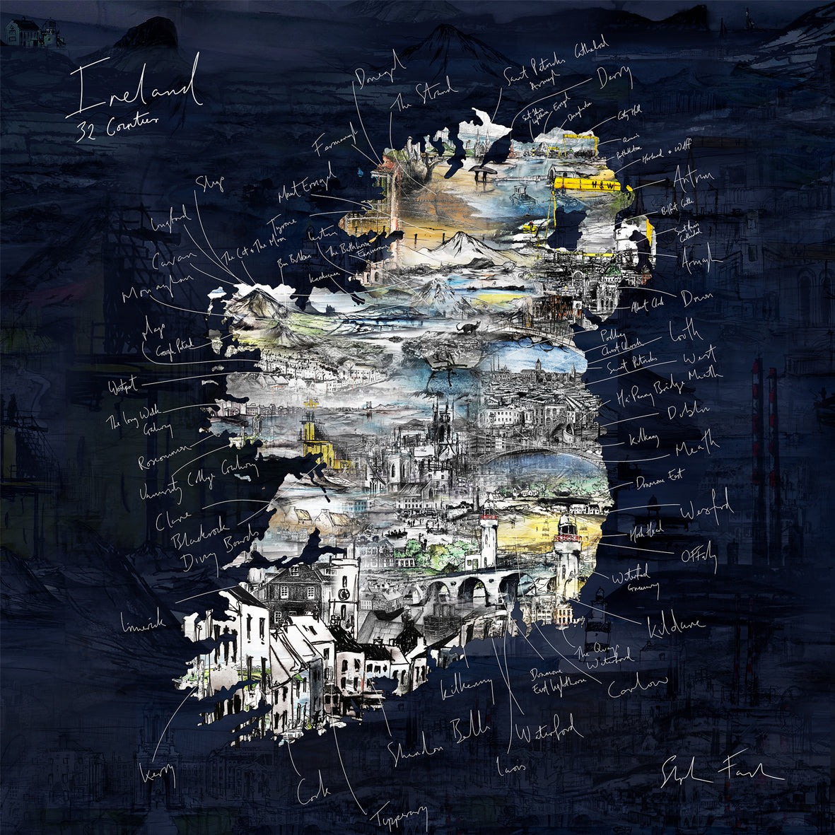 Ireland, 32 Counties – Stephen Farnan Studio