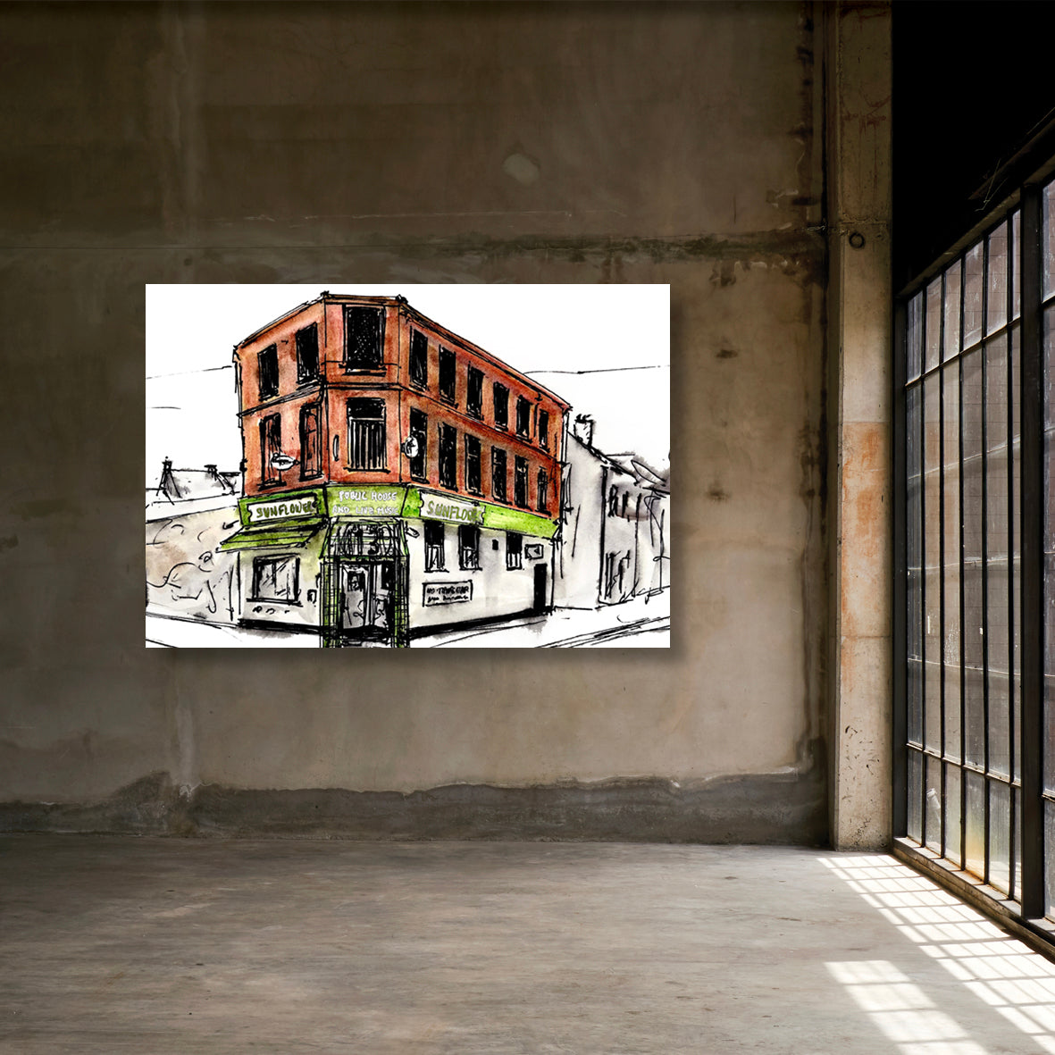 The Sunflower, Belfast - Gift Designed & Made in Ireland – Stephen ...